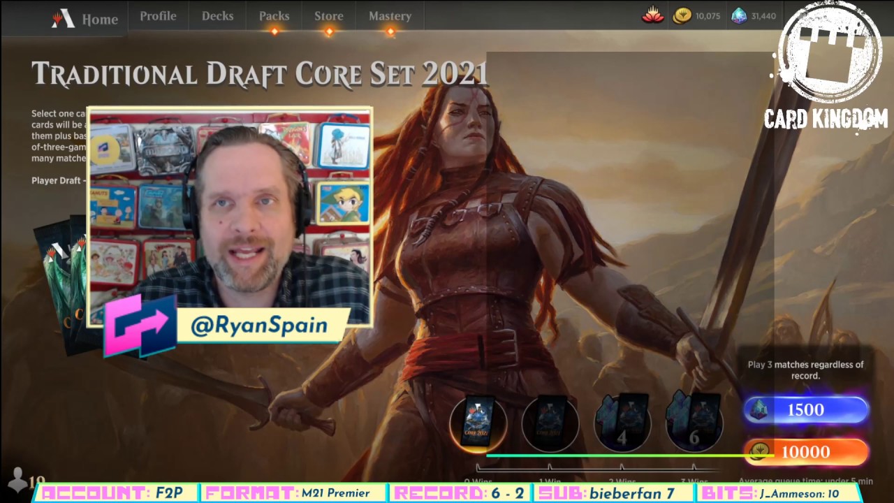 Core Set 2021 Draft - "At the Bluff" (MTG Arena M21 Traditional Draft ...