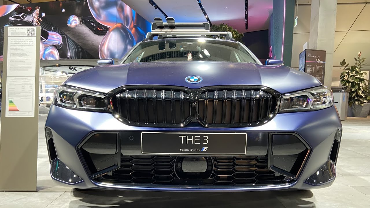 2024 BMW 330e Touring G21 in Frozen Tanzanite Blue + M Sportpaket Pro ...