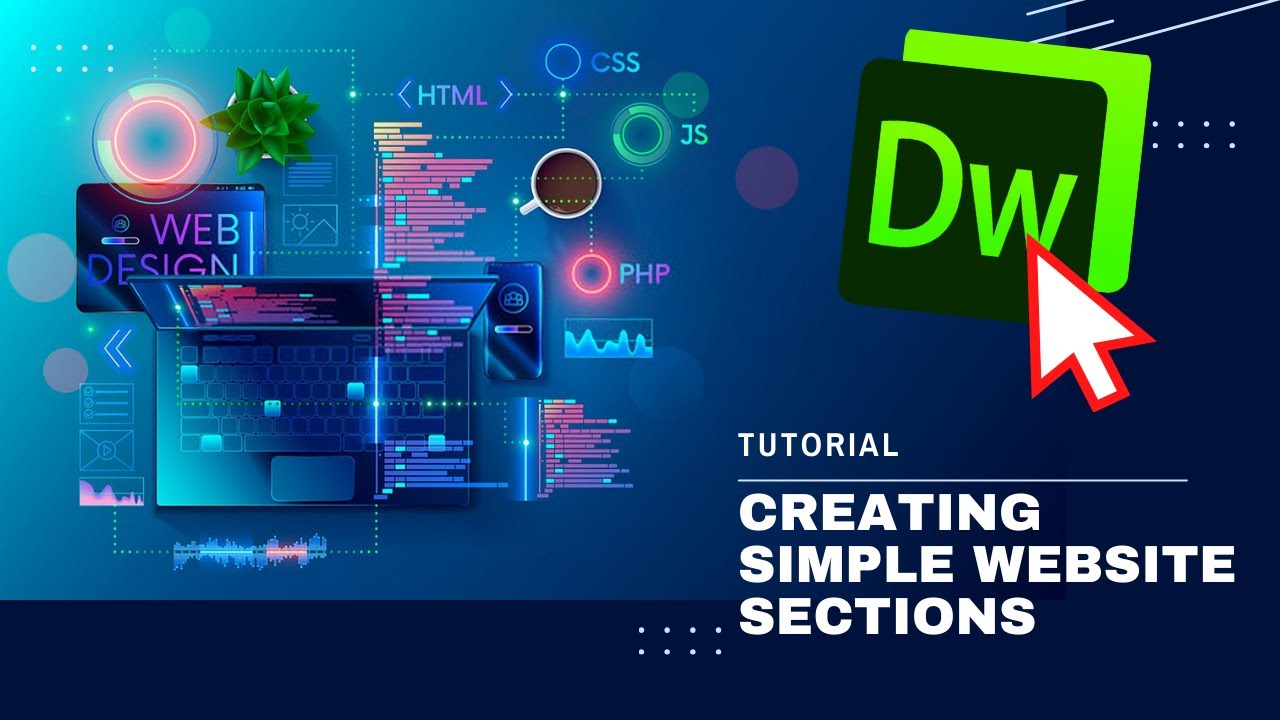 Dreamweaver Tutorial - Membuat Basic Section Pada Website - YouTube