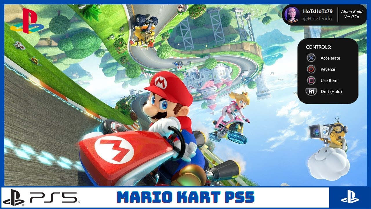 MARIO KART PARA PS4 E PS5 JAILBREAK - YouTube