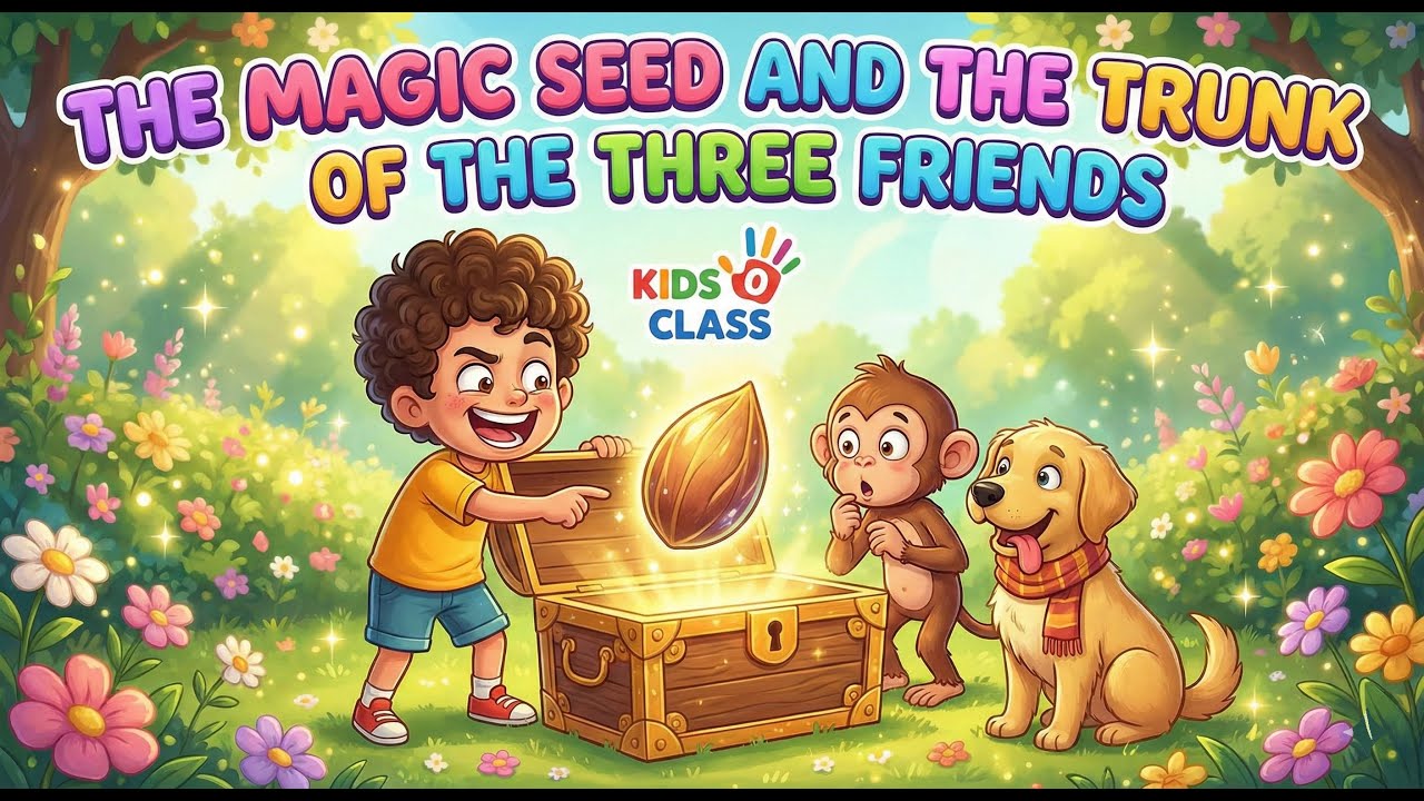 The Magic Seed and the Tale of Three Friends - Funny Cartoon | Kids 0 ...