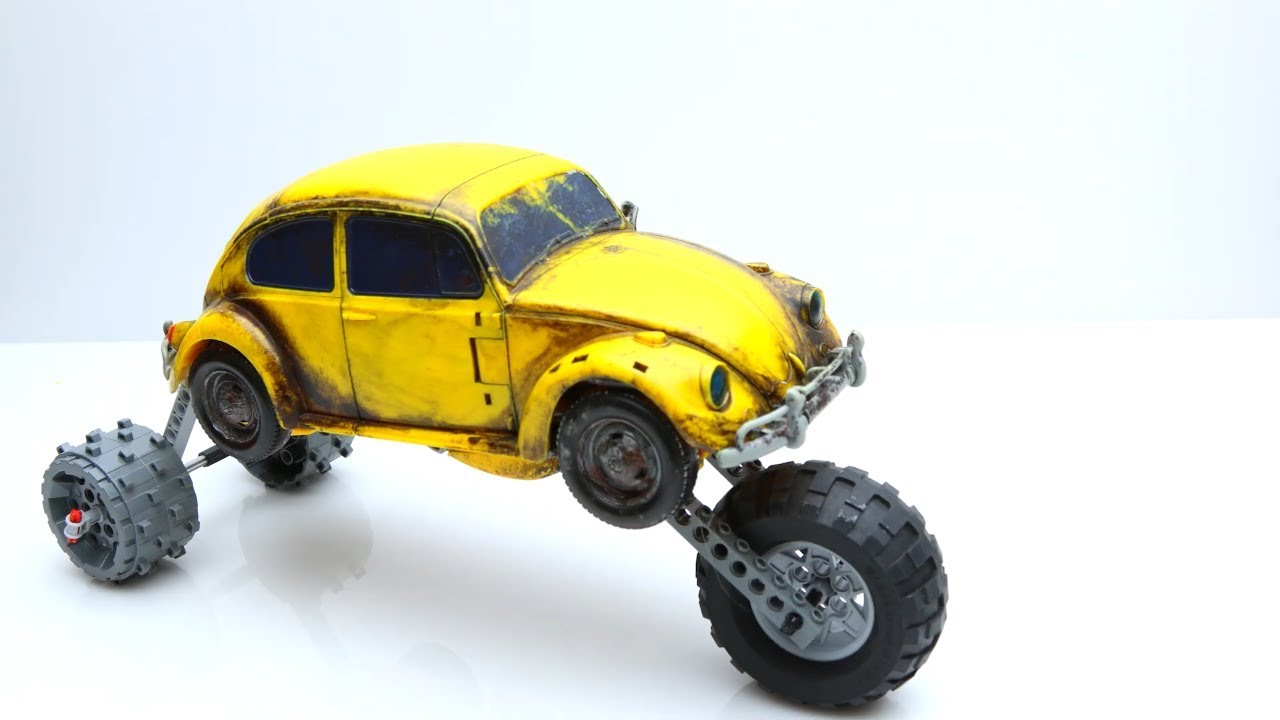 LEGO experemental Cars! Transformers Bumblebee vs Optimus Prime toys ...