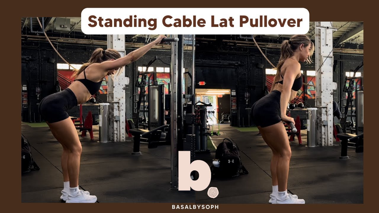 Standing Cable Lat Pullover - YouTube