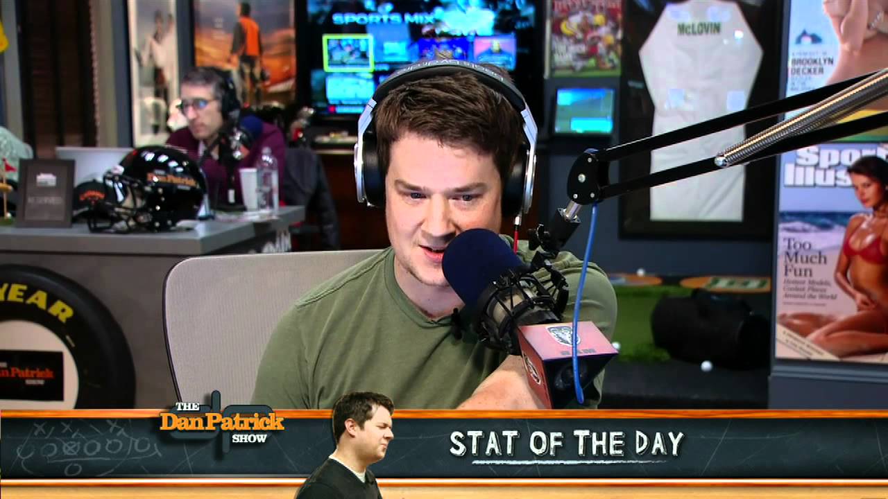 Jamey Jasta helps out Seton's STAT OF THE DAY segment on The Dan ...