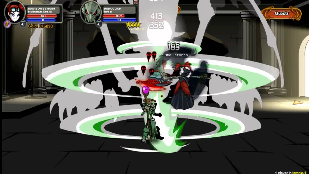 AQW - Boss Fights and 200 Sub Special - YouTube