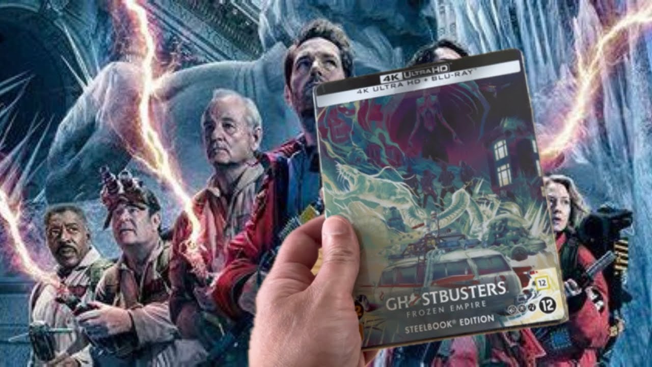 Ghostbusters Frozen Empire 4K Steelbook unboxing Scandinavian / Nordic ...