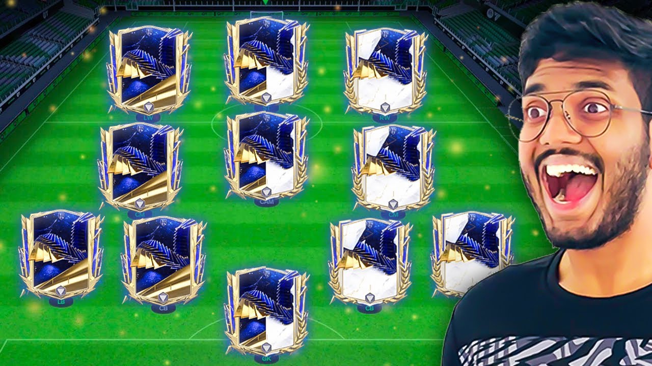 I Made Best Ultimate TOTY + TOTY Icons Team in FC MOBILE! - YouTube