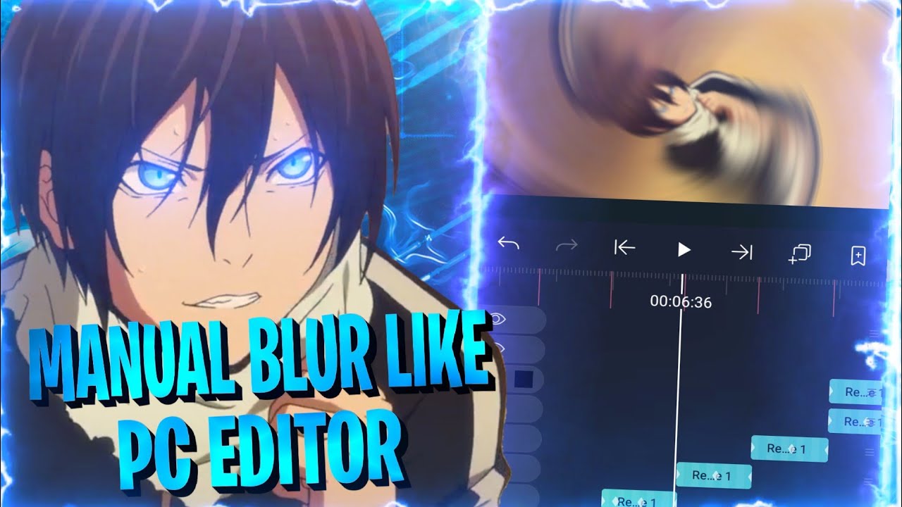 SMOOTH MANUAL BLUR SIMPLE LIKE PC EDITS - TUTORIAL ALIGHT MOTION - YouTube