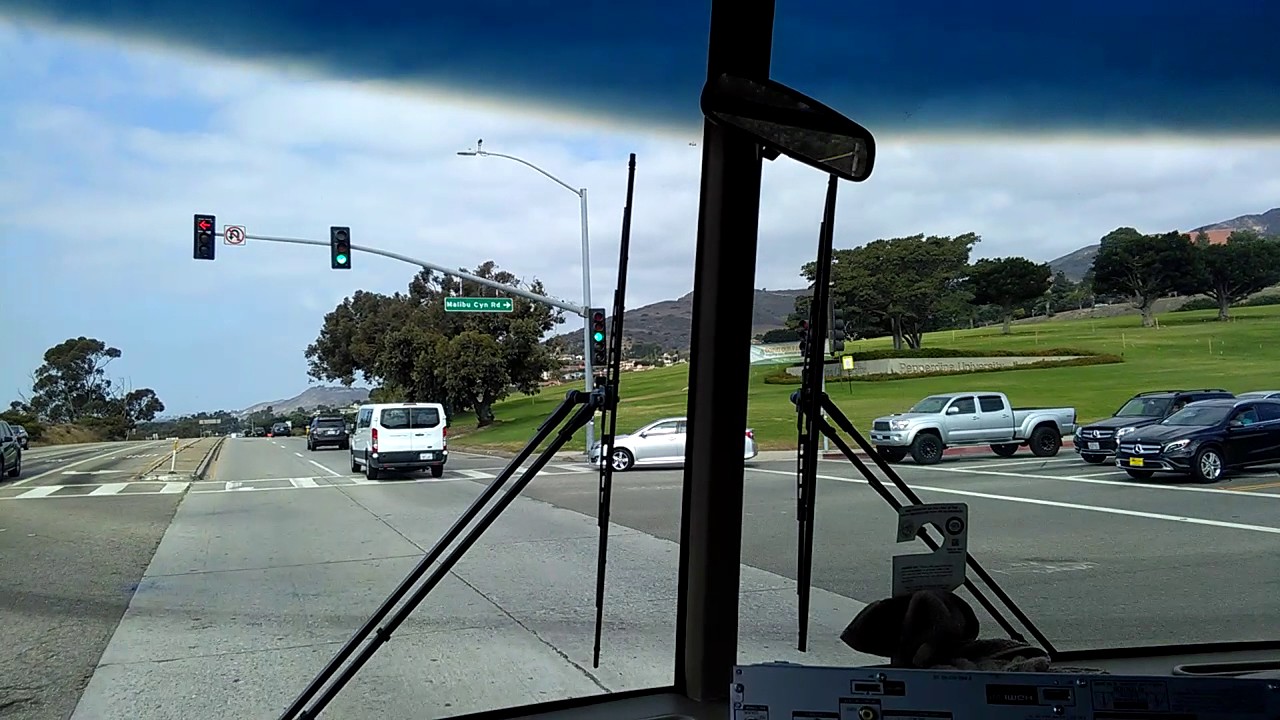 Driving to Oxnard California at Pacific Coast Highway. California...2 ...