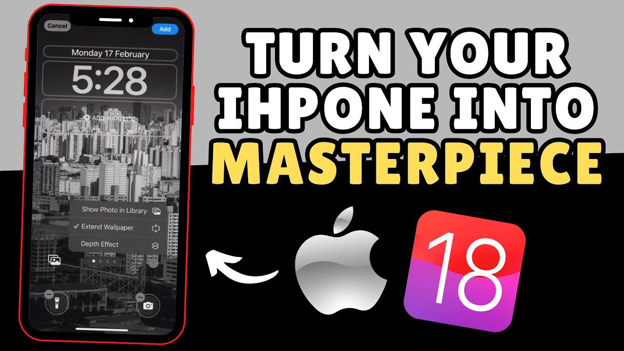 iOS 18: Live Wallpaper Hack - Turn Your iPhone Into a Masterpiece - YouTube