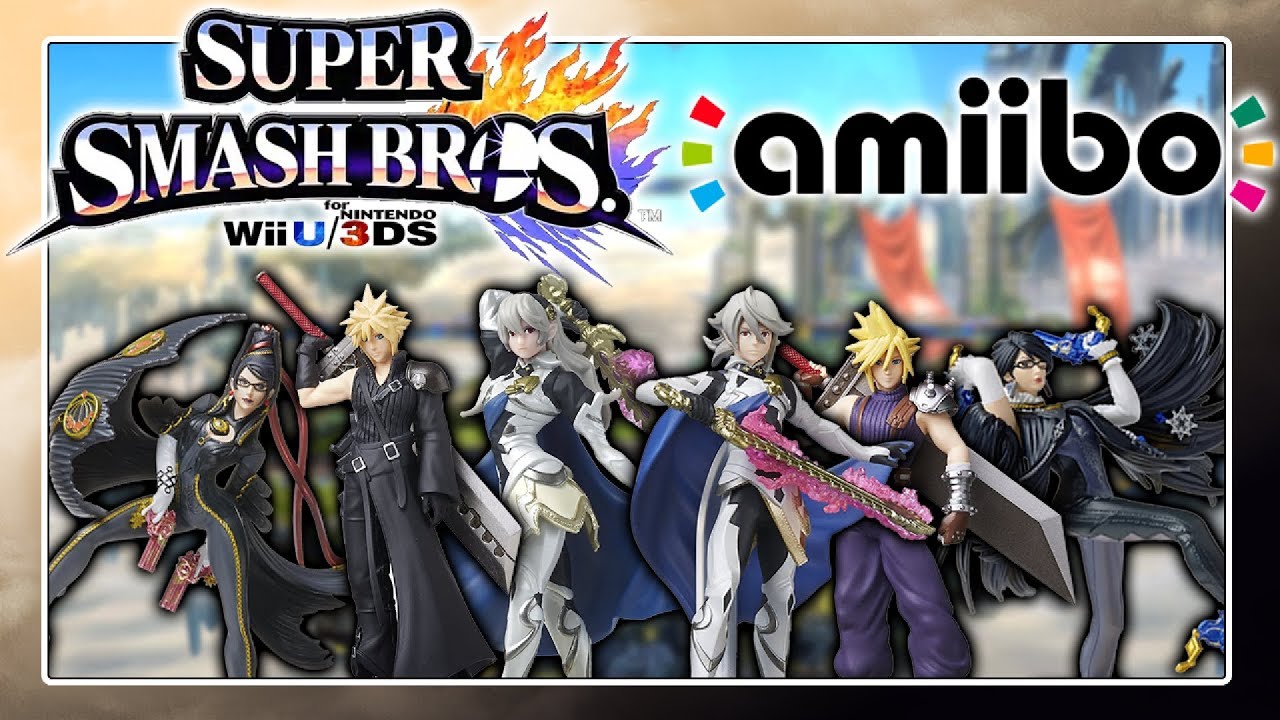 amiibo Unboxing #57-#62: Corrin, Bayonetta & Cloud - YouTube