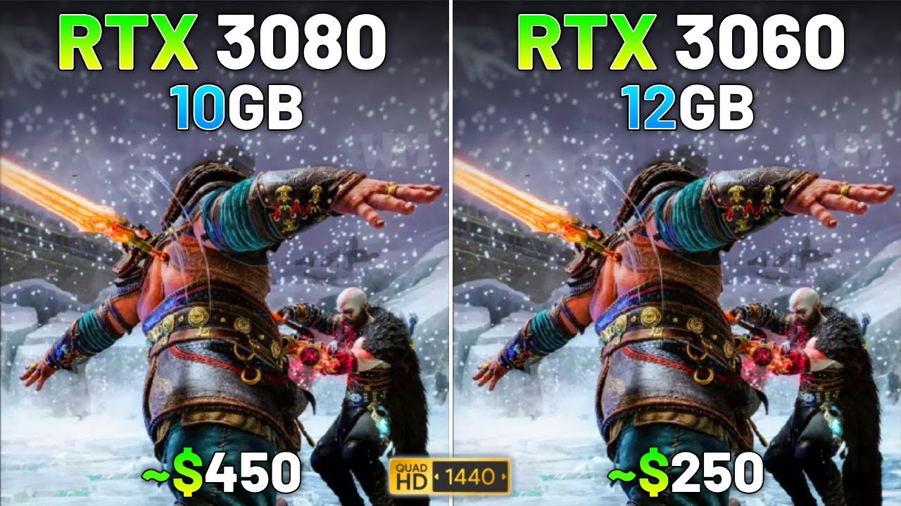 RTX 3080 vs RTX 3060 | Test in 15 Games | 1440p - YouTube