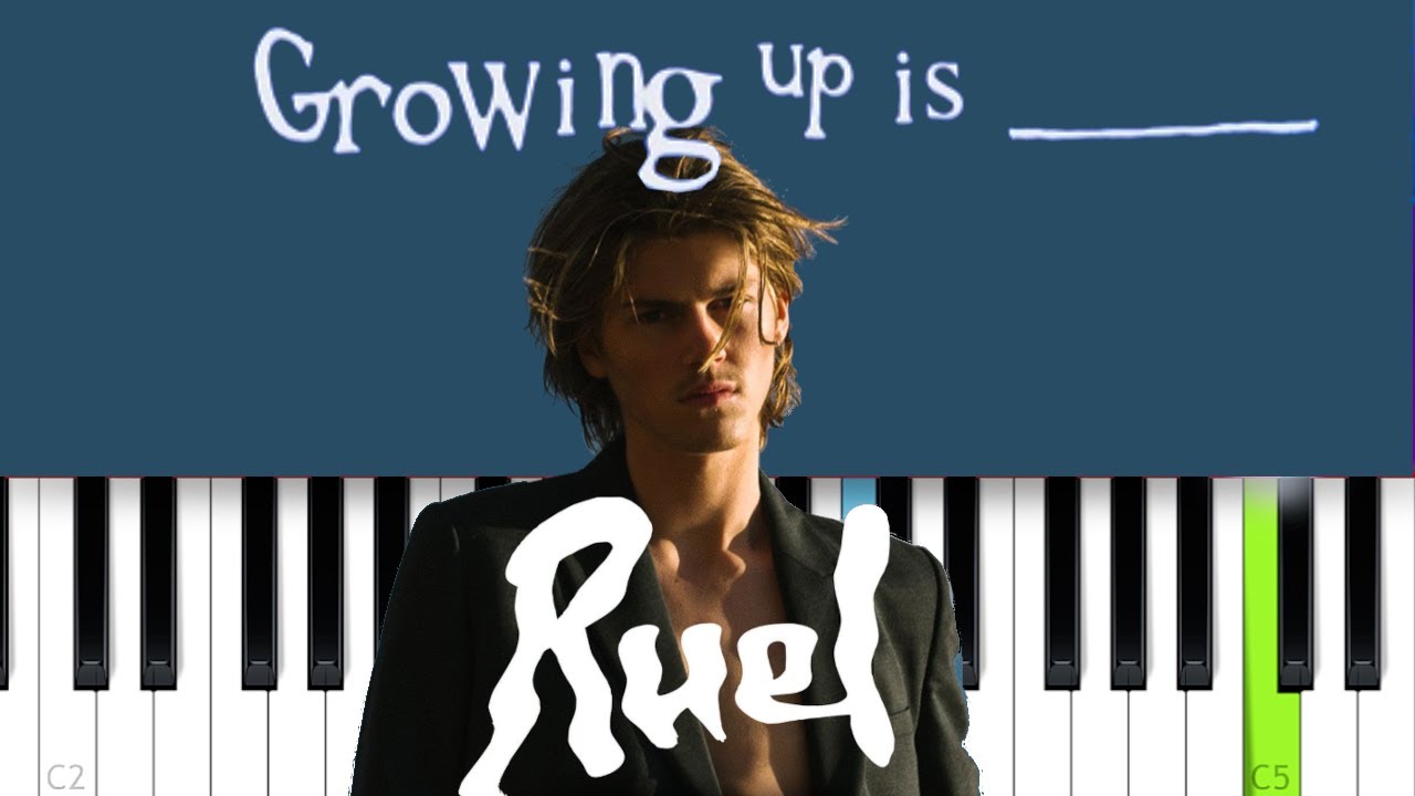 Ruel - Growing Up Is ____ | Piano Tutorial - YouTube