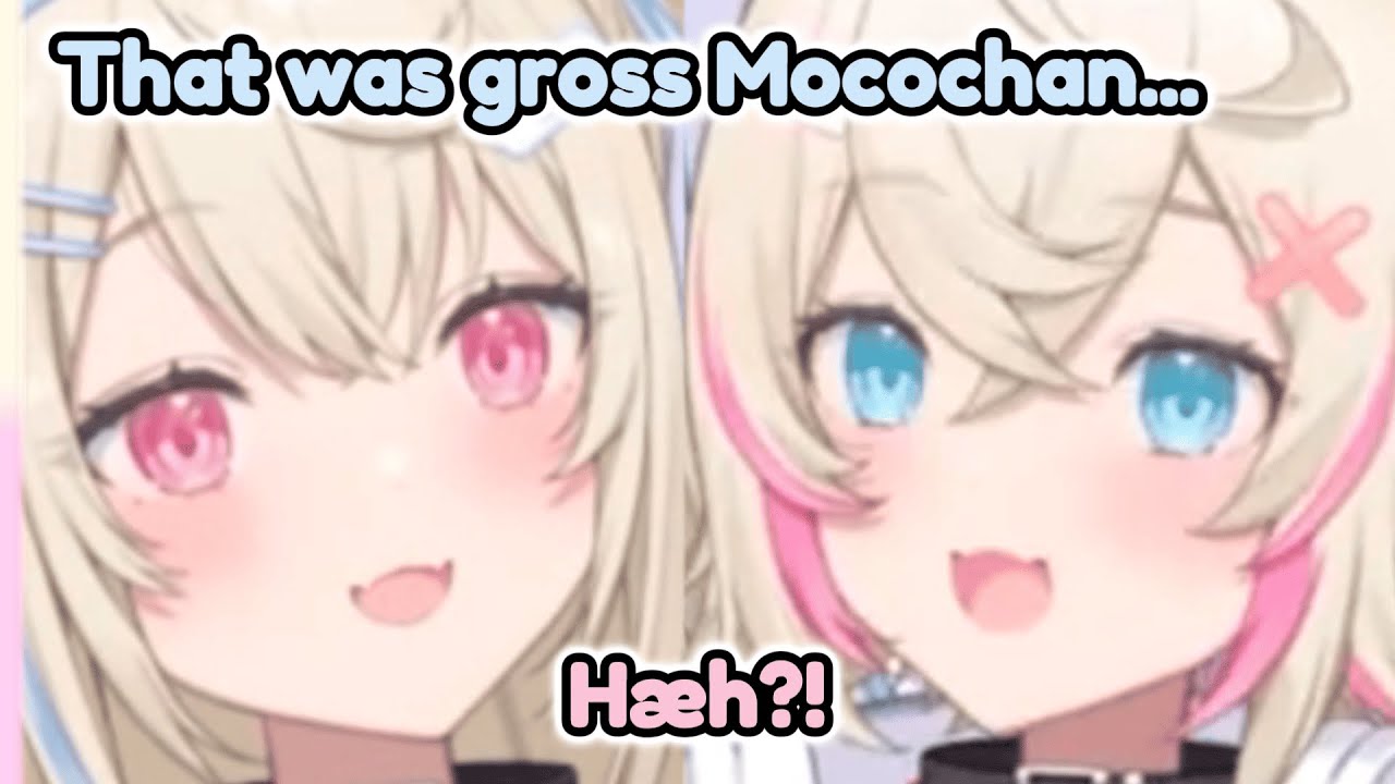 Mococo tries to sound cute but... [hololive / fuwamoco] - YouTube