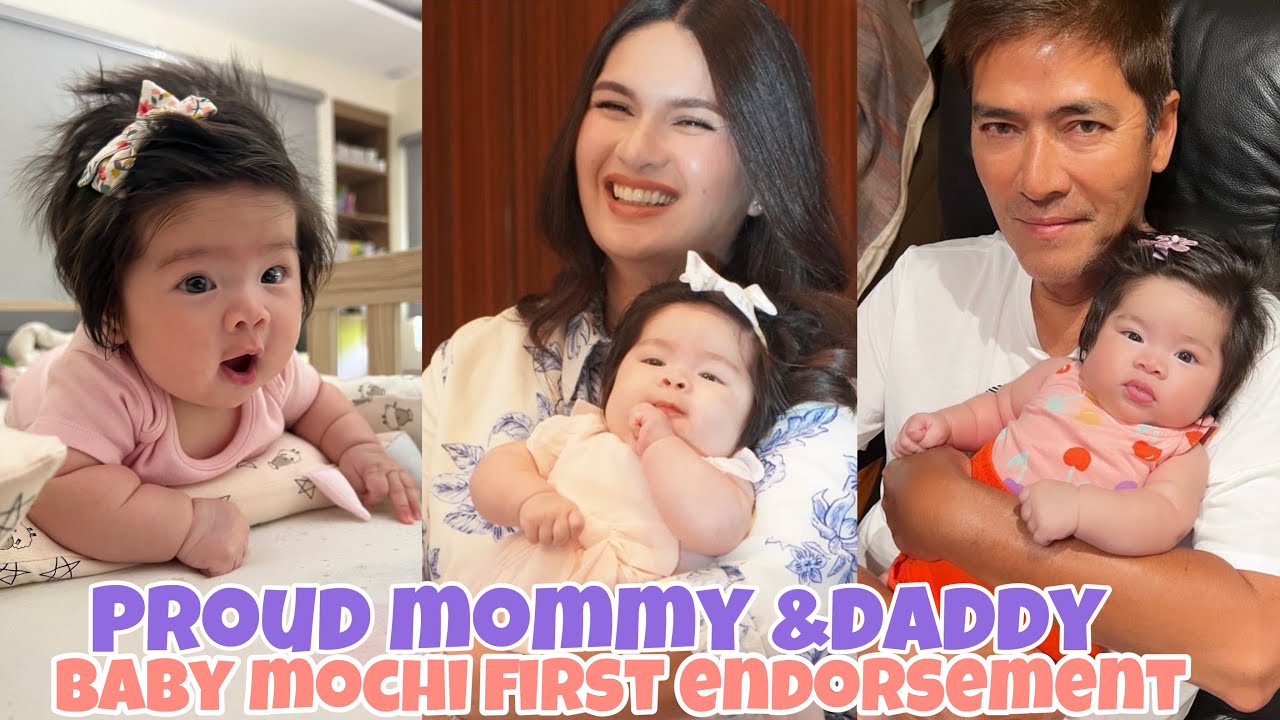 BABY MOCHI FIRST ENDORSEMENT ️ VIC SOTTO AT PAULEEN LUNA PROUD NA PROUD ...