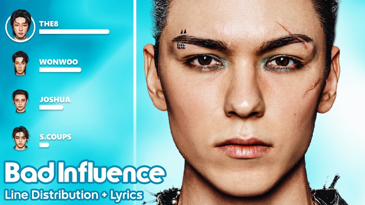 (UPDATED) SEVENTEEN - Bad Influence (prod. Pharrell Williams) - Line ...
