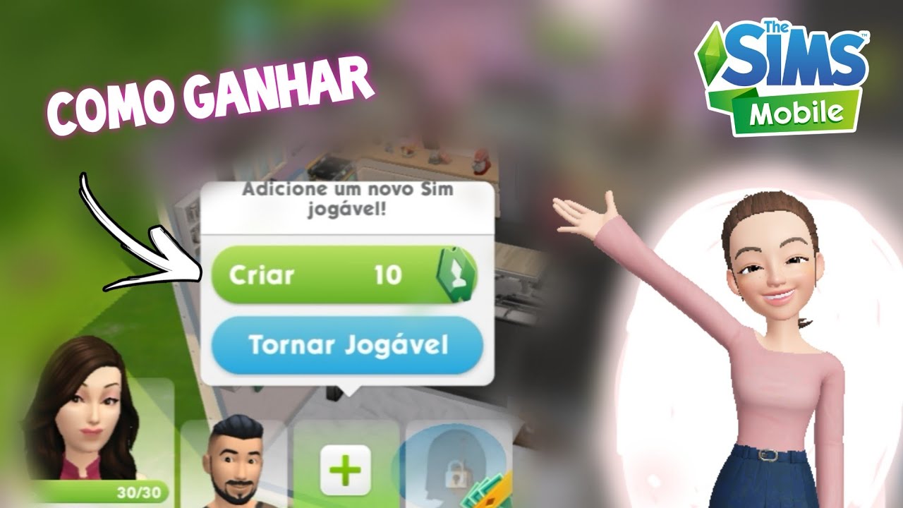 Ganhei meu terceiro Sim - The Sims Mobile - YouTube