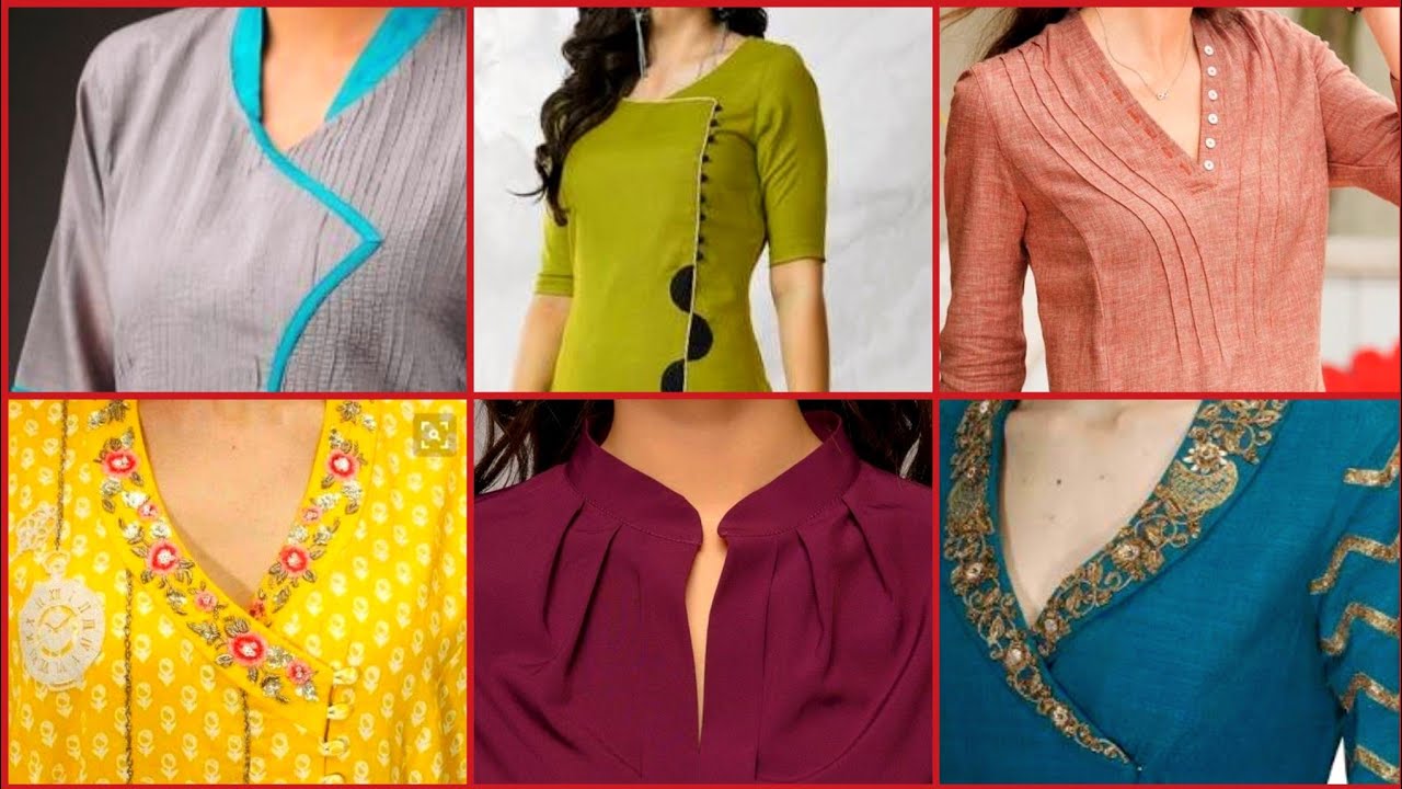 Latest Stylish Neckline Neck Designs Ideas Designer Designs Classic ...