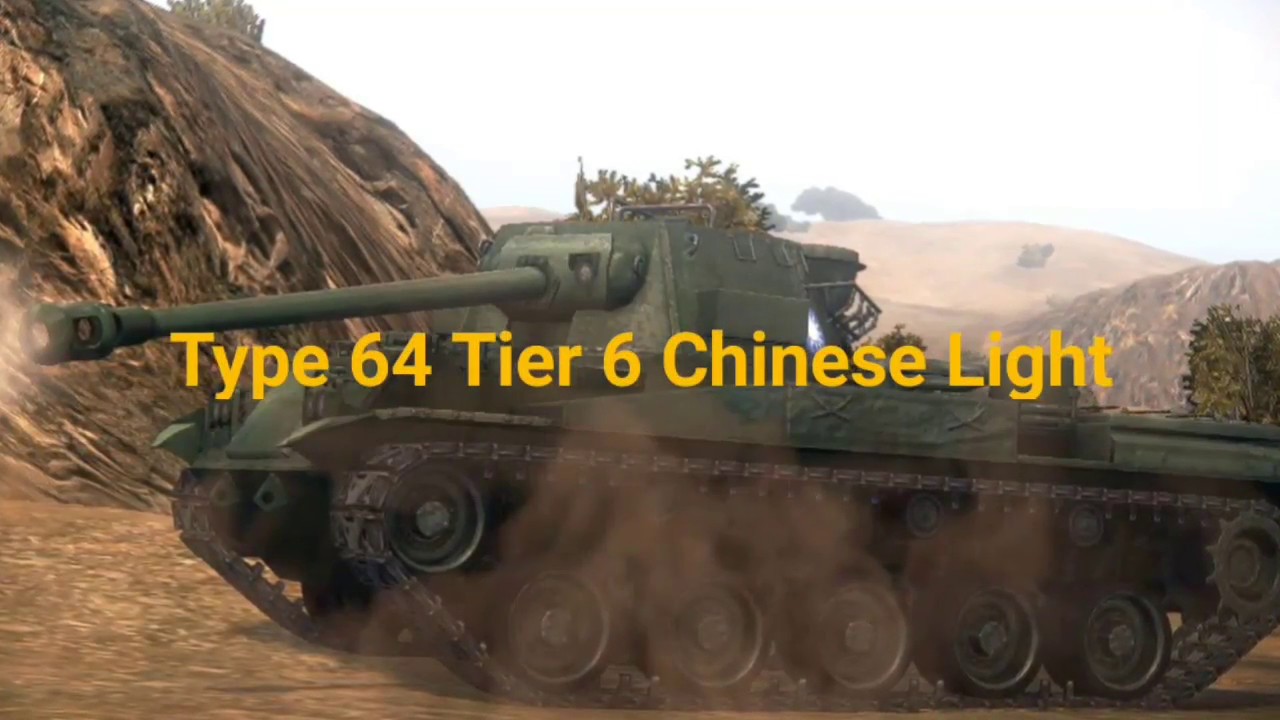 WOT Blitz Type 64 Tier 6 Chinese Light - YouTube