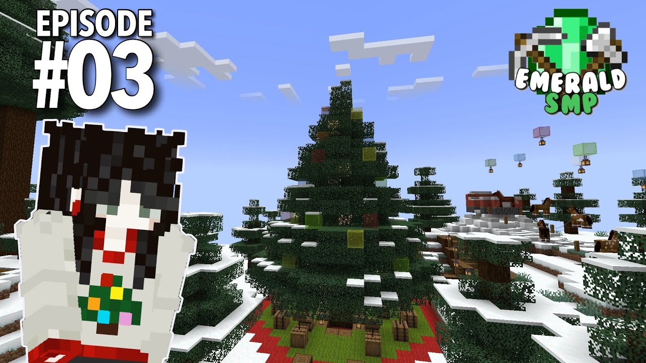 A Minecraft CHRISTMAS | Emerald SMP: Episode 3 - YouTube