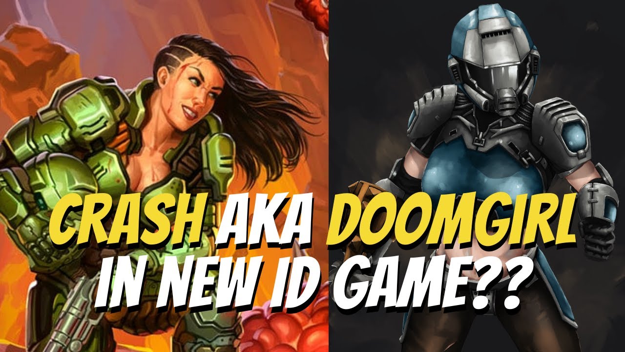 Who is Doom Girl aka Crash? Will she appear in new DOOM / Quake Game ...