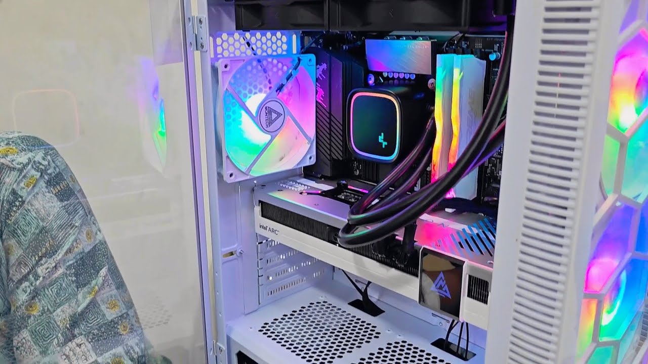 Gaming plus Productivity PC Build | Intel arc 750 | intel corei5 12th ...