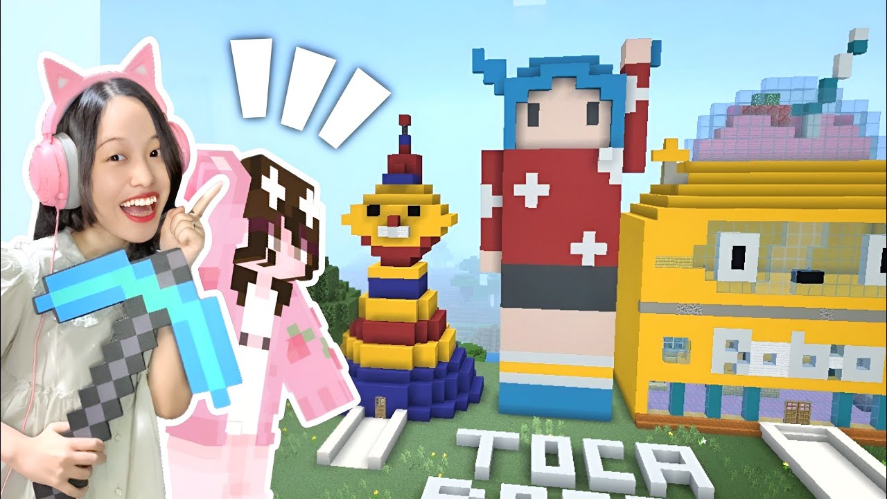 Buat Kota Toca Boca di Minecraft! [Minecraft Indonesia] - YouTube