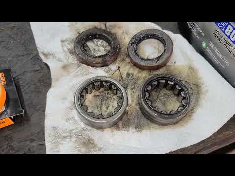 Install new rear Axle Bearings & Seals on a 1998 Ford Explorer - YouTube