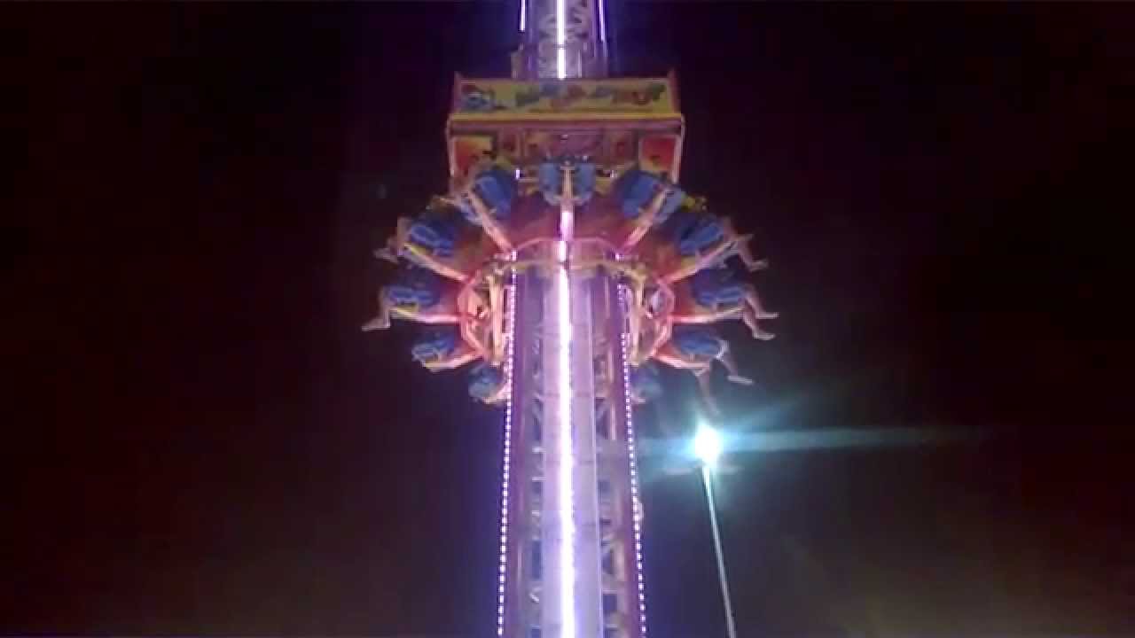 Off-ride Mega Drop - Play City - YouTube