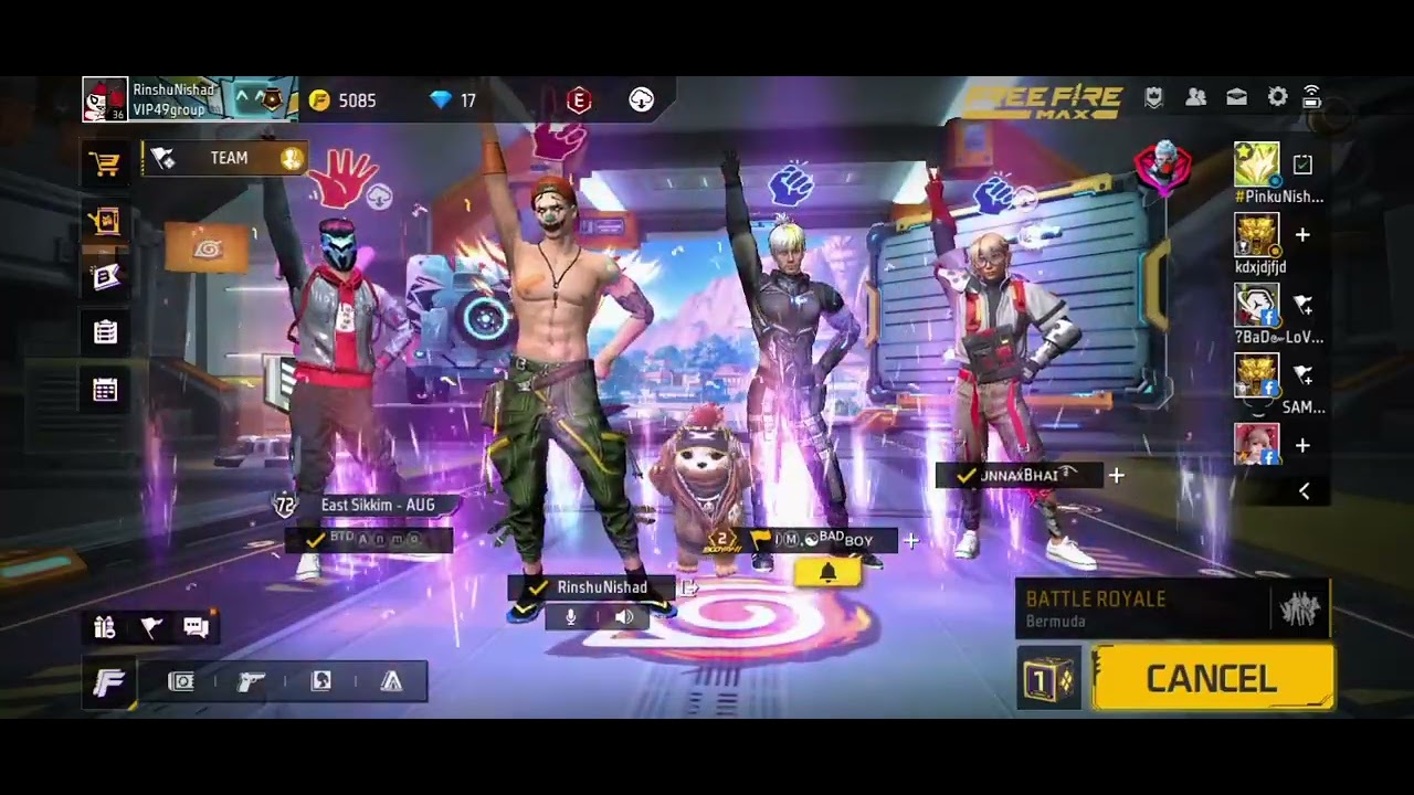 Squad emote ️ ️ ️♥️ ️ ️ - YouTube