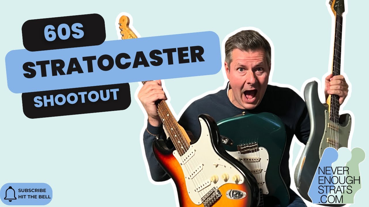 60s Fender Stratocaster Shootout - Which one do you prefer? - YouTube