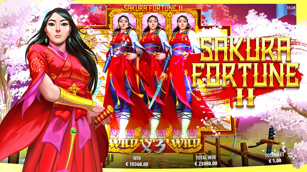 🌸 NEW SLOT HUGE WIN POTENTIAL 🌸 Sakura Fortune 2 (Quickspin) - YouTube