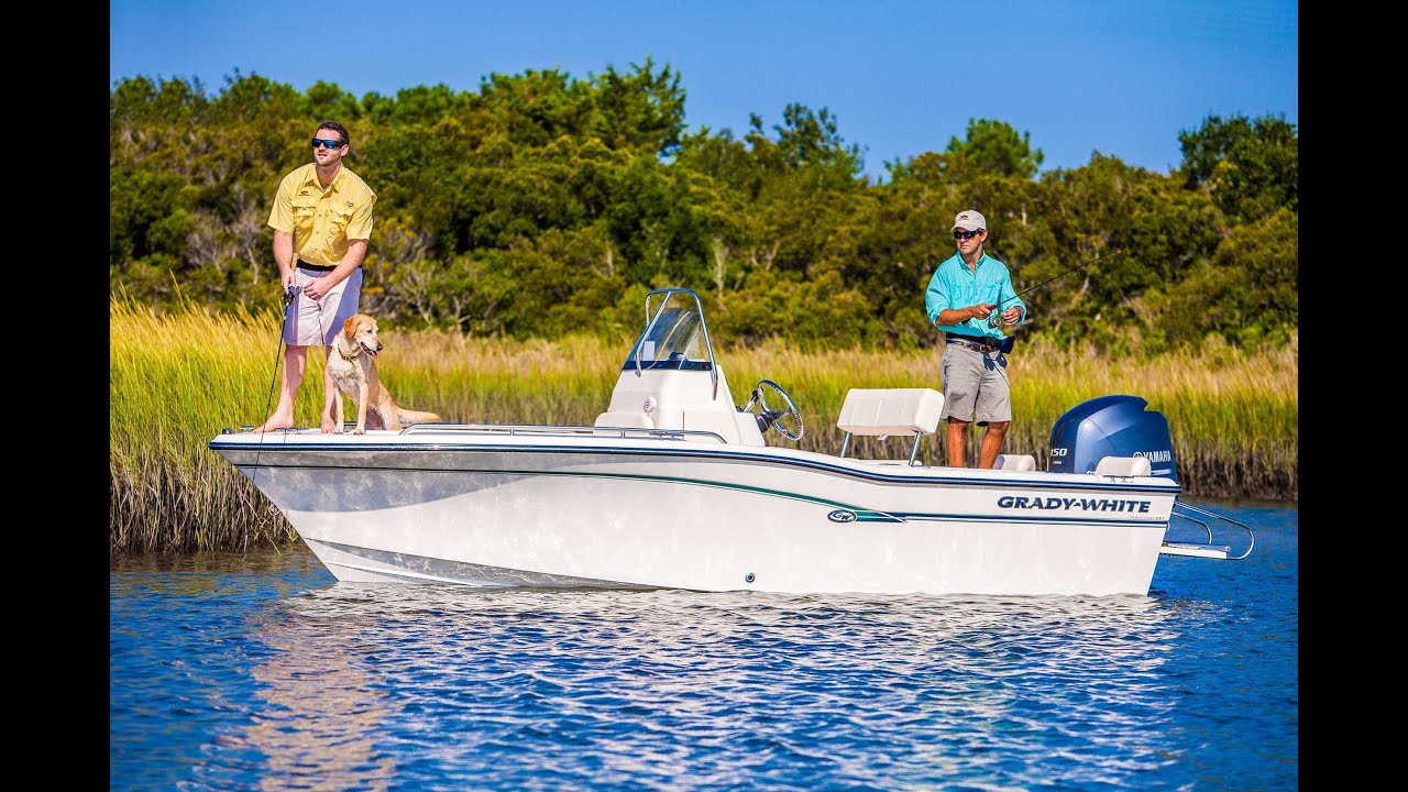 2000 Grady White 180 Center Console - YouTube