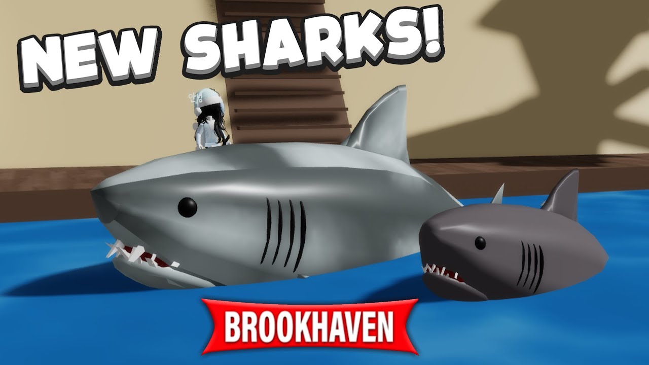 🦈 SHARKS NEW YEAR UPDATE! 🥳 Brookhaven RP ROBLOX (2024) - YouTube