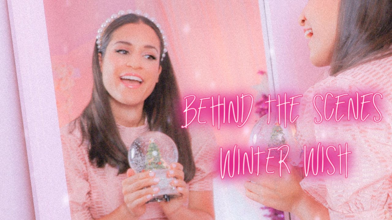 GINA'S VLOGS: Behind the Scenes - WINTER WISH Music Video - YouTube