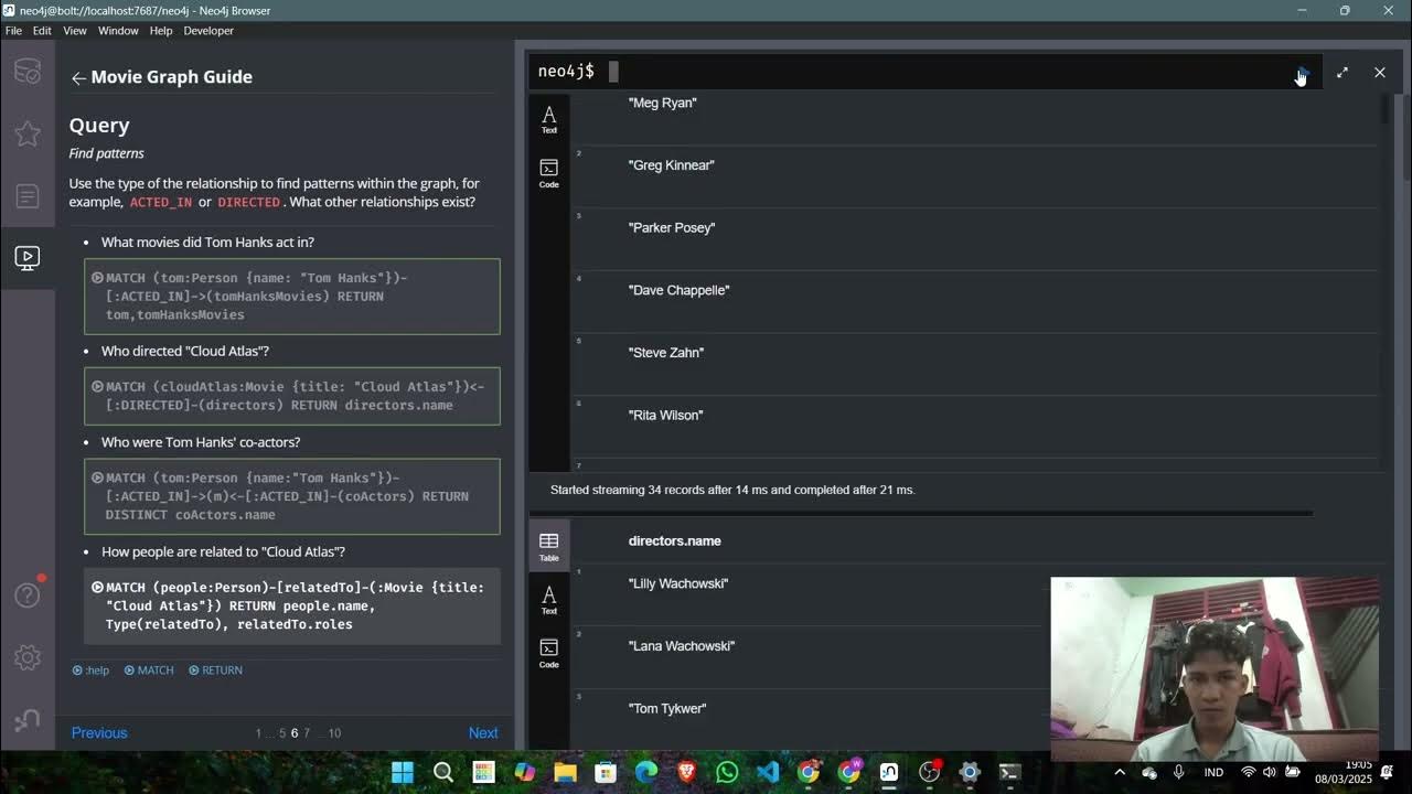 VIDEO EXPLORASI MOVIE-GRAPH NEO4J - YouTube
