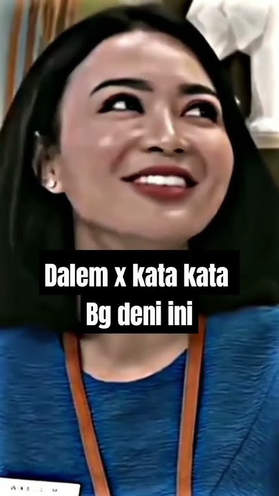 Kenak x kata-kata nya bang denn - YouTube