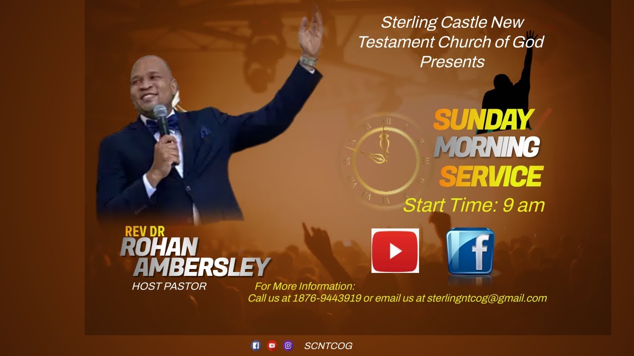 January 9,2022 // Sunday Morning Service with Host Pastor Rev Dr Rohan ...