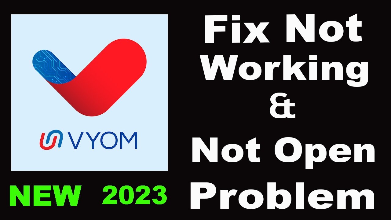 How To Fix Vyom App Not Working | Vyom Not Open Problem | PSA 24 - YouTube