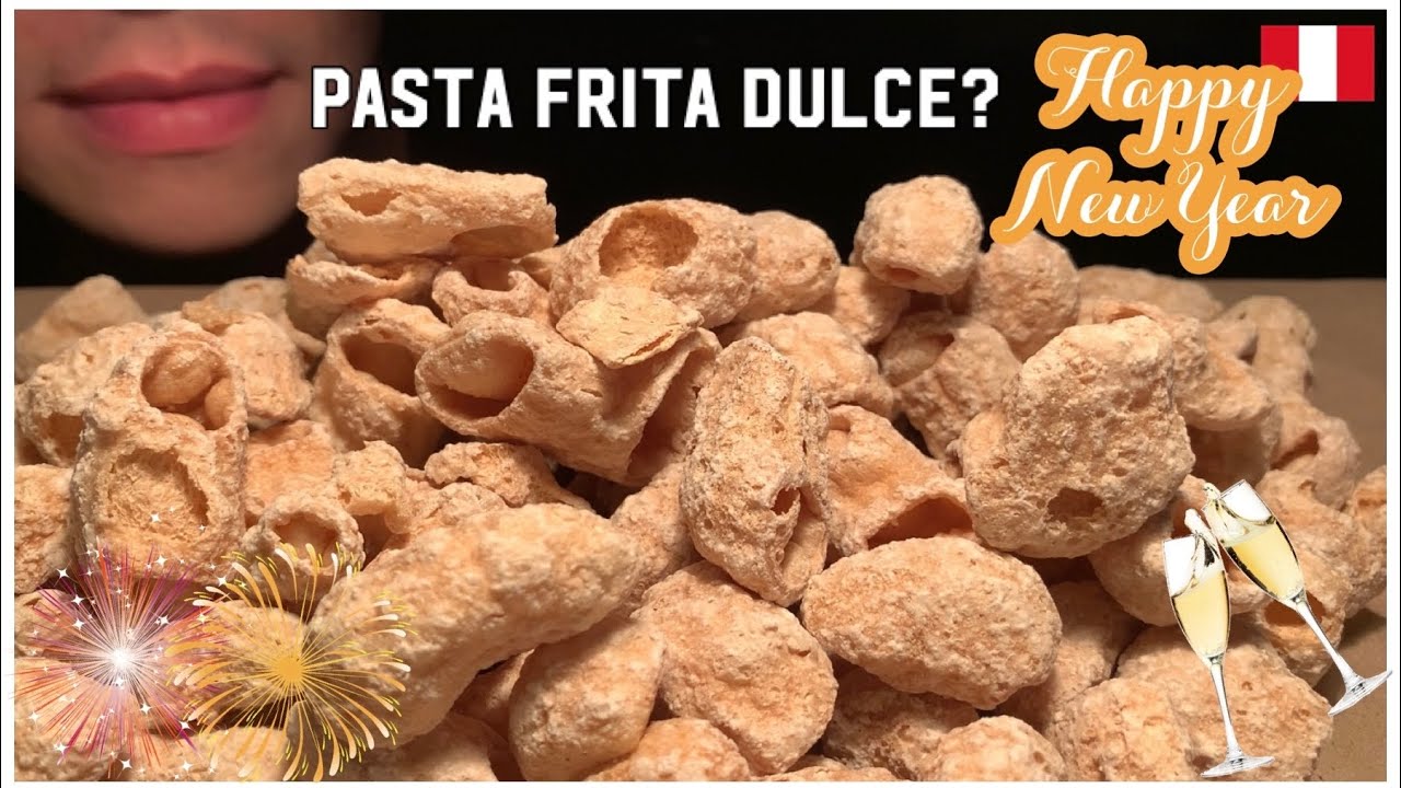 Probando los Fideos Inflados o Expandidos Dulces en Lima 🇵🇪. Asmr Perú ...