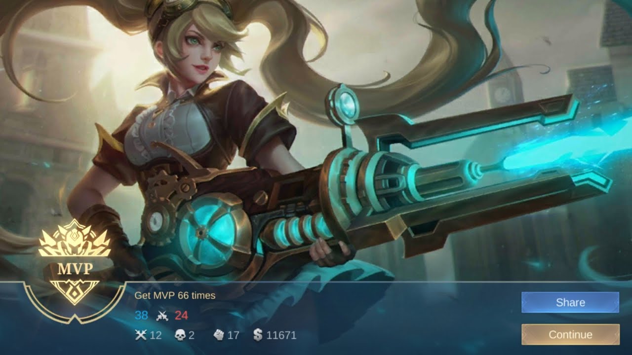 Layla Unstoppable Attack Bang Bang MLBB - YouTube