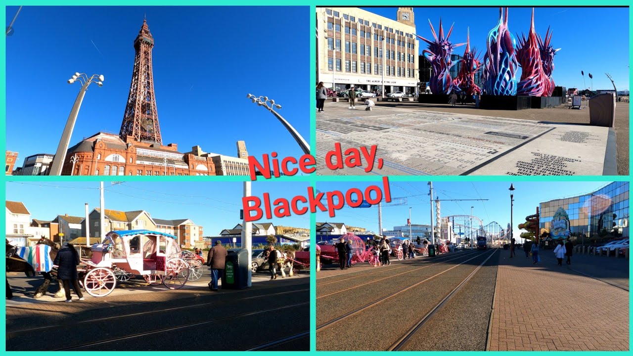Nice day, Blackpool 7,4,2023 - YouTube
