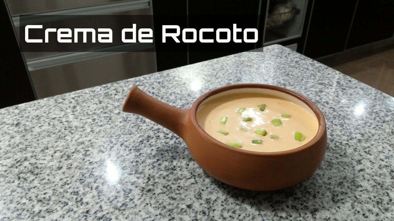 CREMA DE ROCOTO (SALSA de ROCOTO) || Cocina Peruana || Al Estilo ...