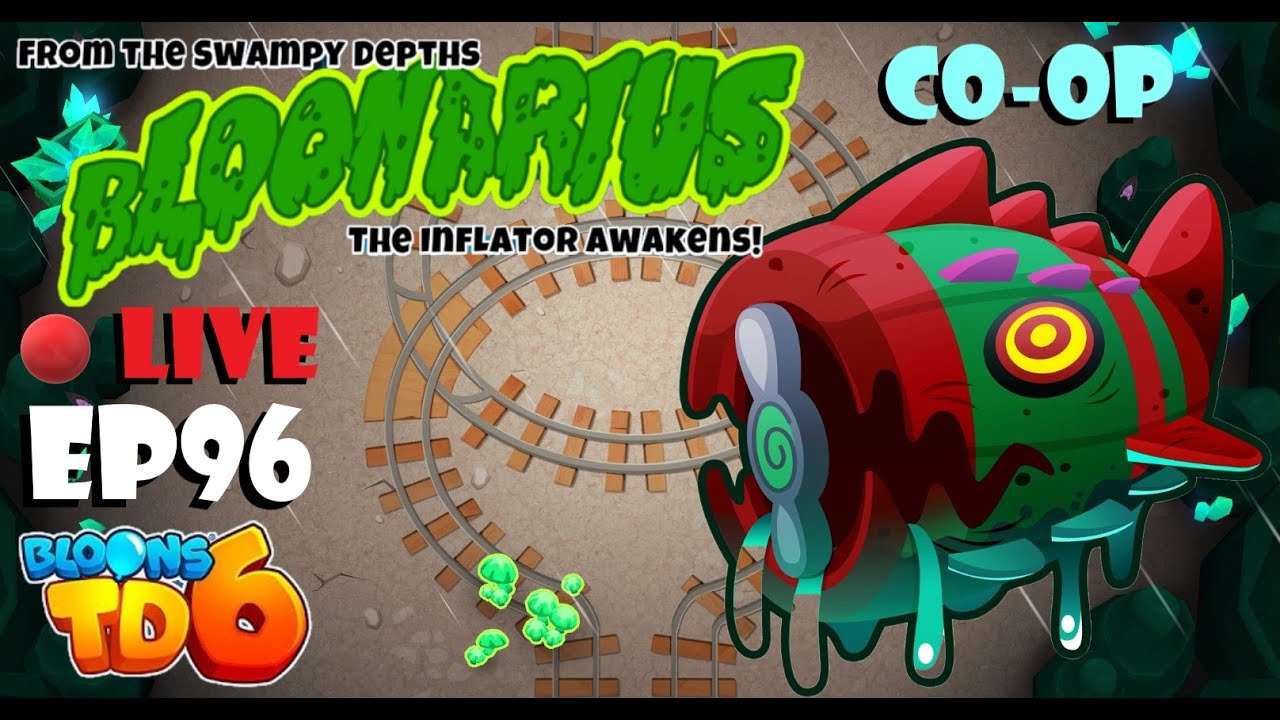 Bloons TD 6 Live Ep96 Bloonarius The Inflator In Underground! - YouTube