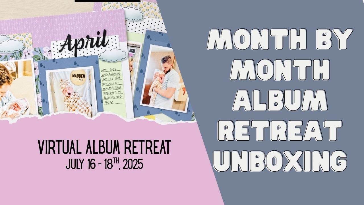 Virtual Album Retreat Unboxing - YouTube