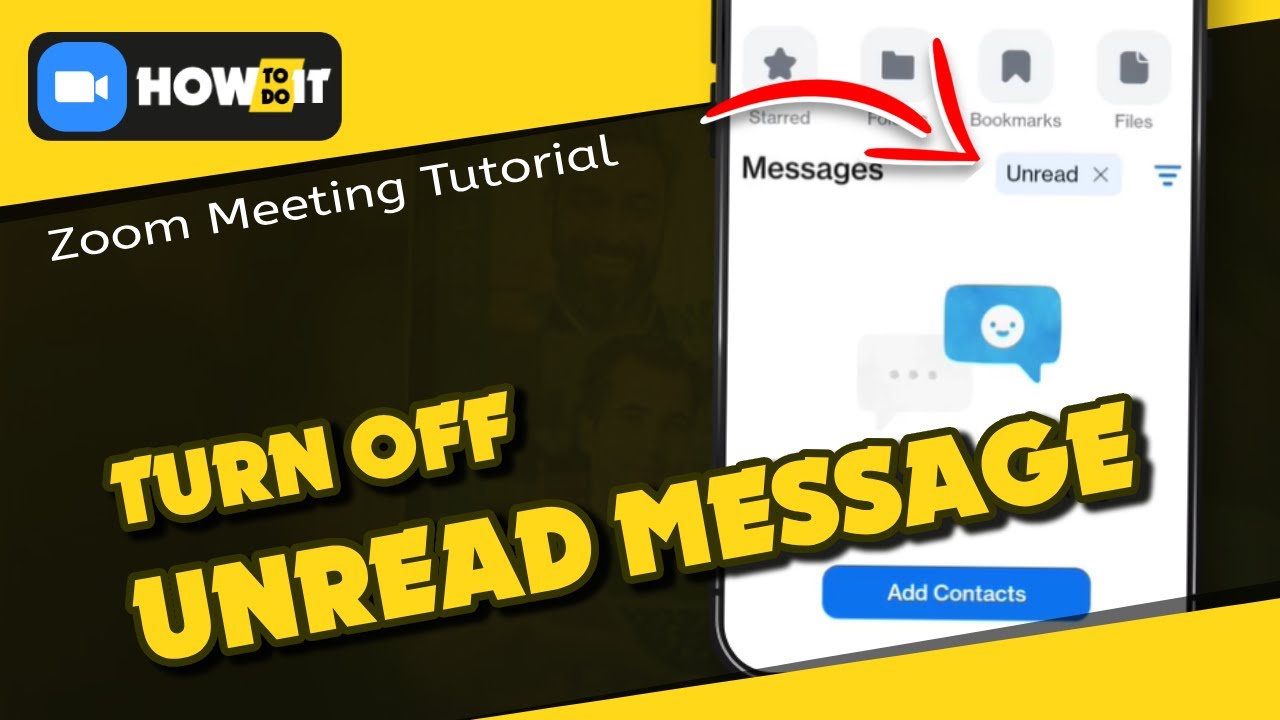 How to turn off unread message on zoom 2024 | Skill Wave - YouTube