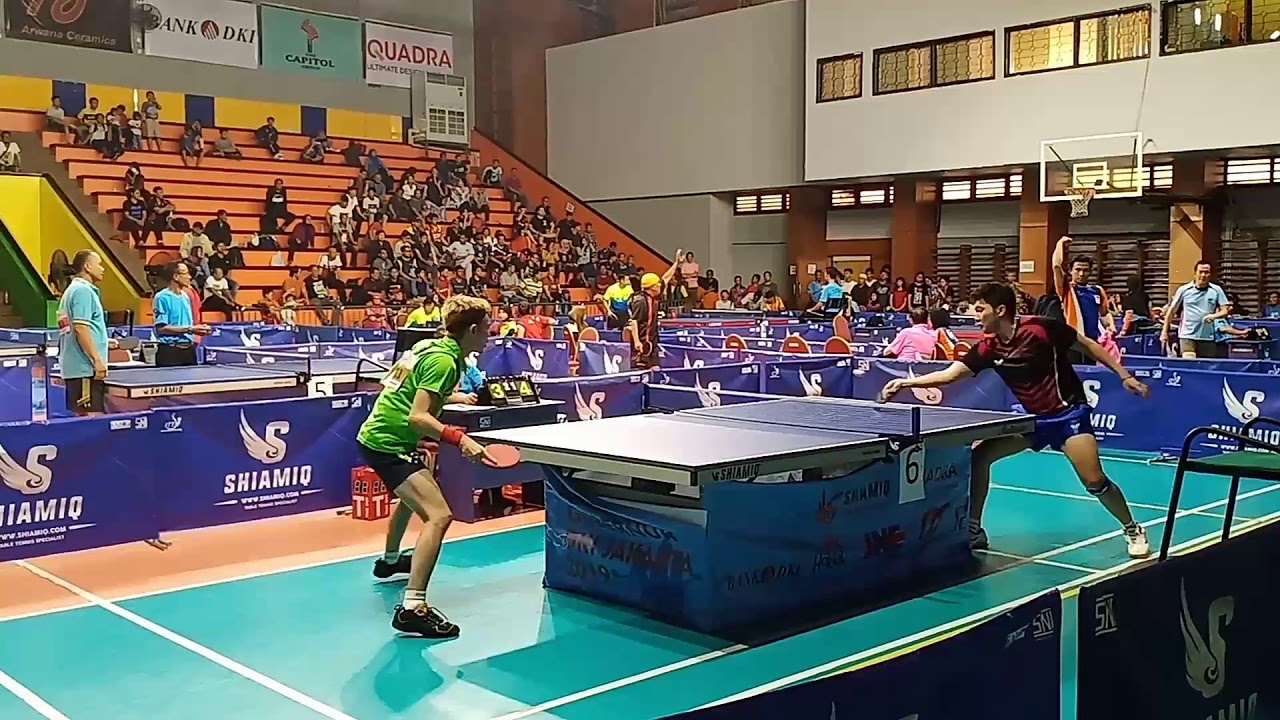 Tenis Meja Jakarta - Piala Gubernur DKI Jakarta - YouTube