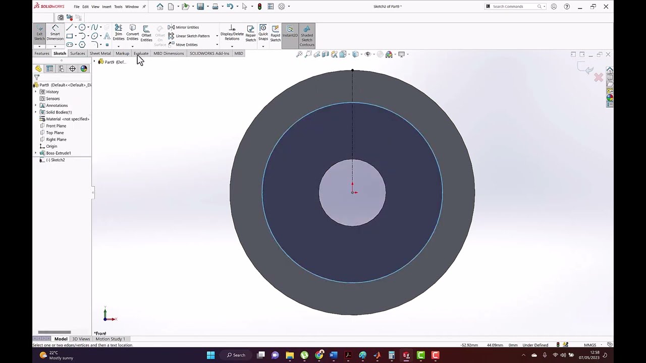 SolidWorks Project 13 - YouTube