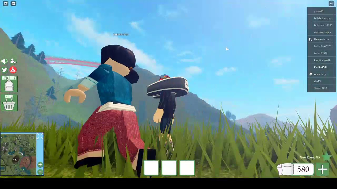We went camping and it was awesome !!! [ Roblox Backpacking ] - YouTube