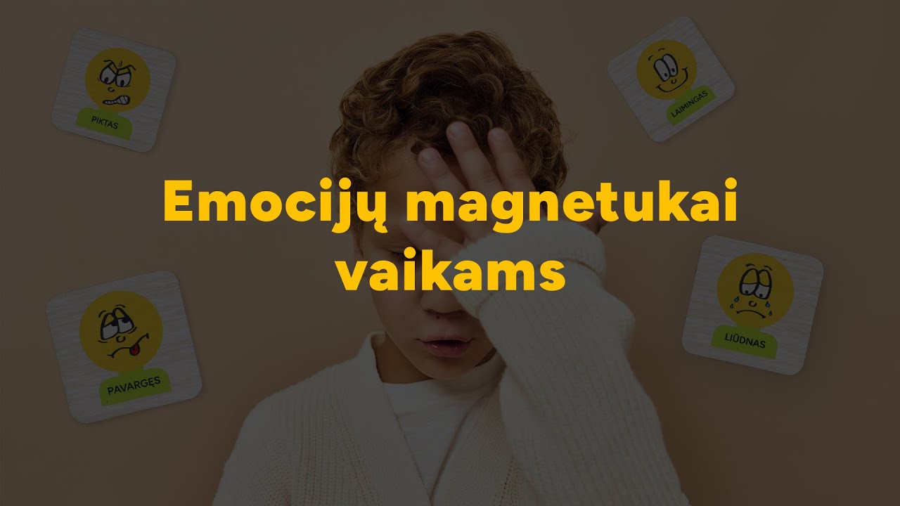 Vaikų emocijos: kaip jas atpažinti ir valdyti? | Emocijų magnetukai ...